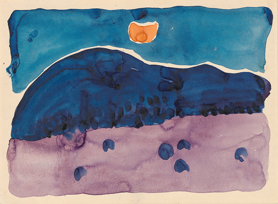 Online Class: Intermediate Watercolor Landscapes - The Georgia O'Keeffe ...